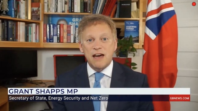 Grant Shapps: Government has been ‘moving very fast’ on renewable ...
